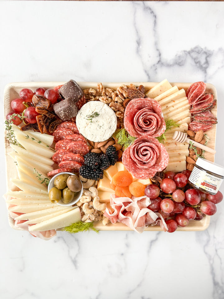 Meat and Cheese Arrangements – BOXED by Christine